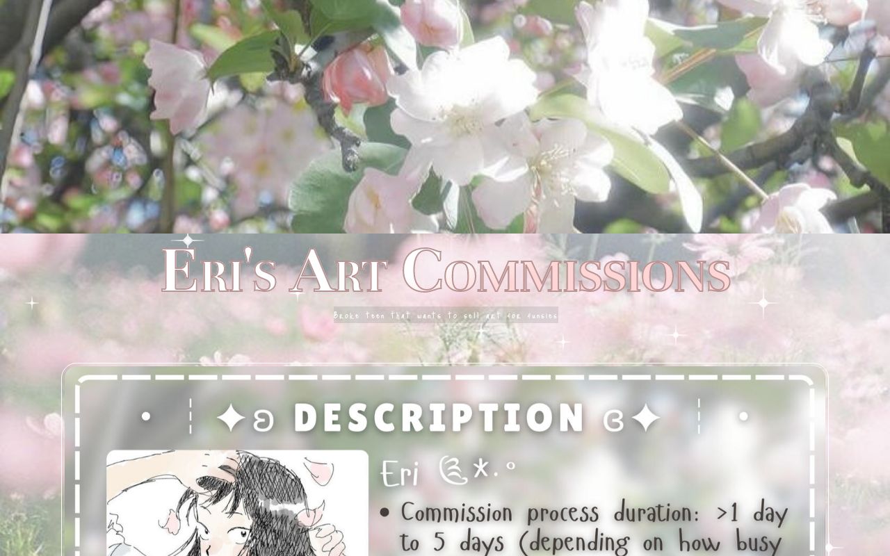 𝐄𝐫𝐢'𝐬 𝐀𝐫𝐭 𝐂𝐨𝐦𝐦𝐢𝐬𝐬𝐢𝐨𝐧𝐬